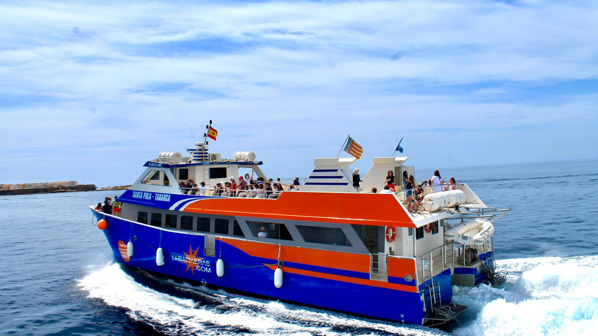 Horarios y tarifas paseo en barco a Tabarca | FERRY A TABARCA